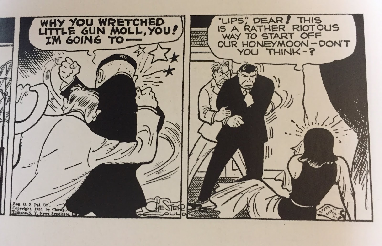 Mark My Words: Dick Tracy Case Files #2: Mimi and Lips Manlis (1936)