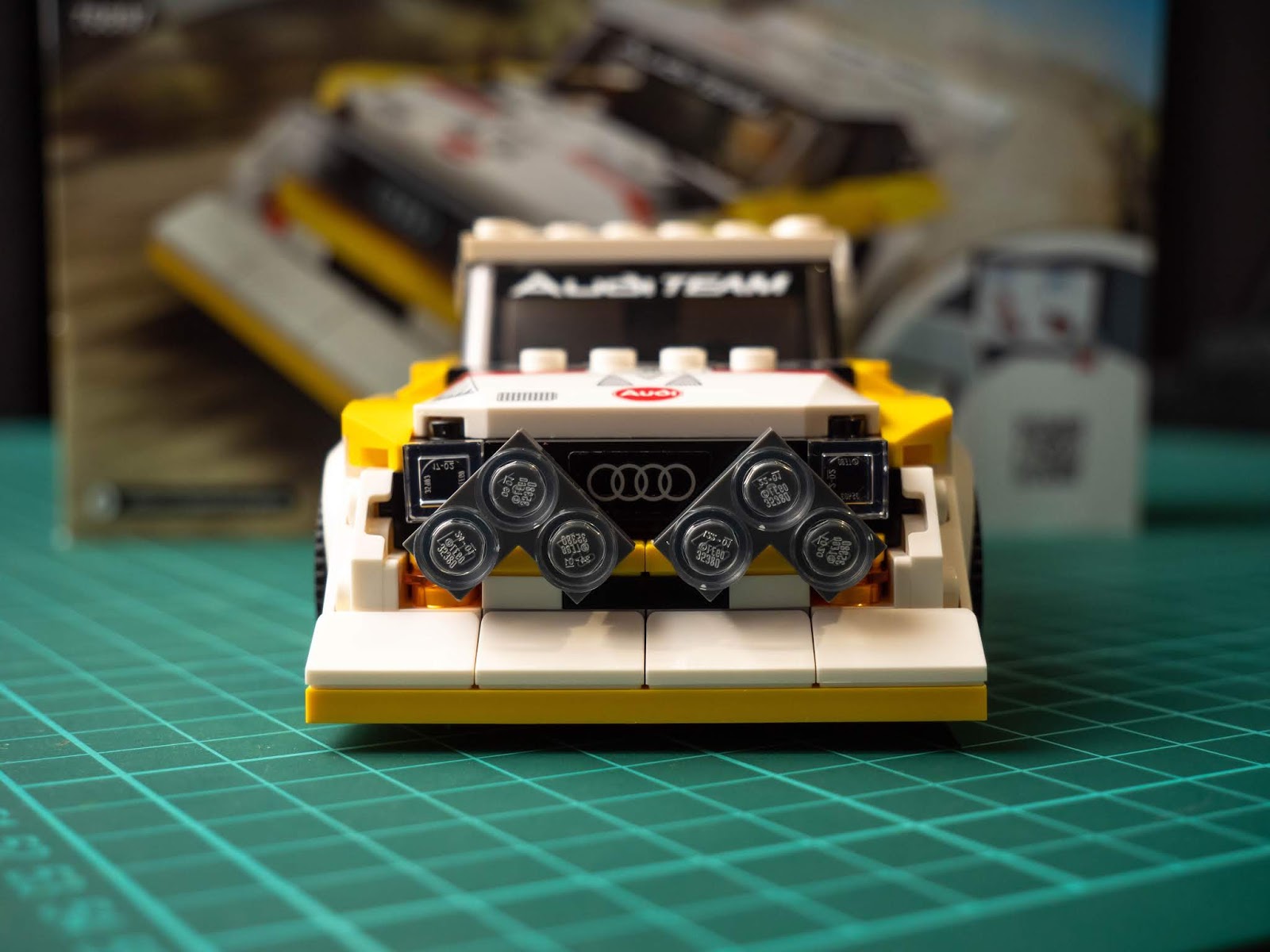 Lego Audi Sport quattro S1 Speed Champions (76897) - DetailScaleView