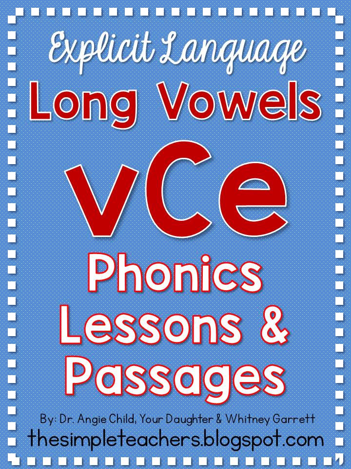 The Simple Teachers: More Phonics Lessons and Decodable Passages! Long ...