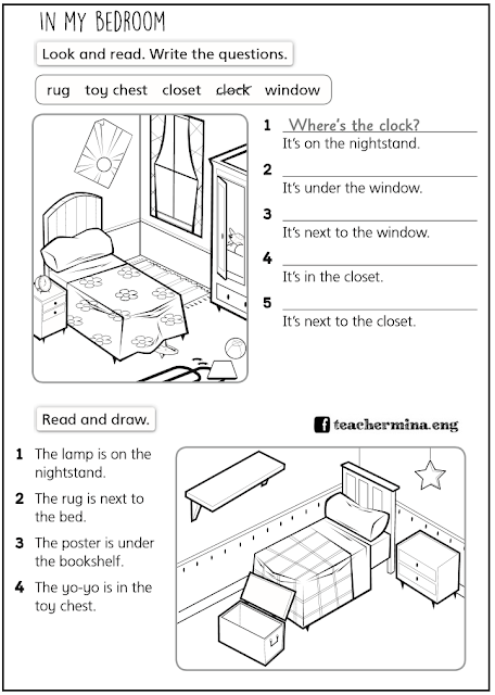 Teachermina: [activity] in my bedroom