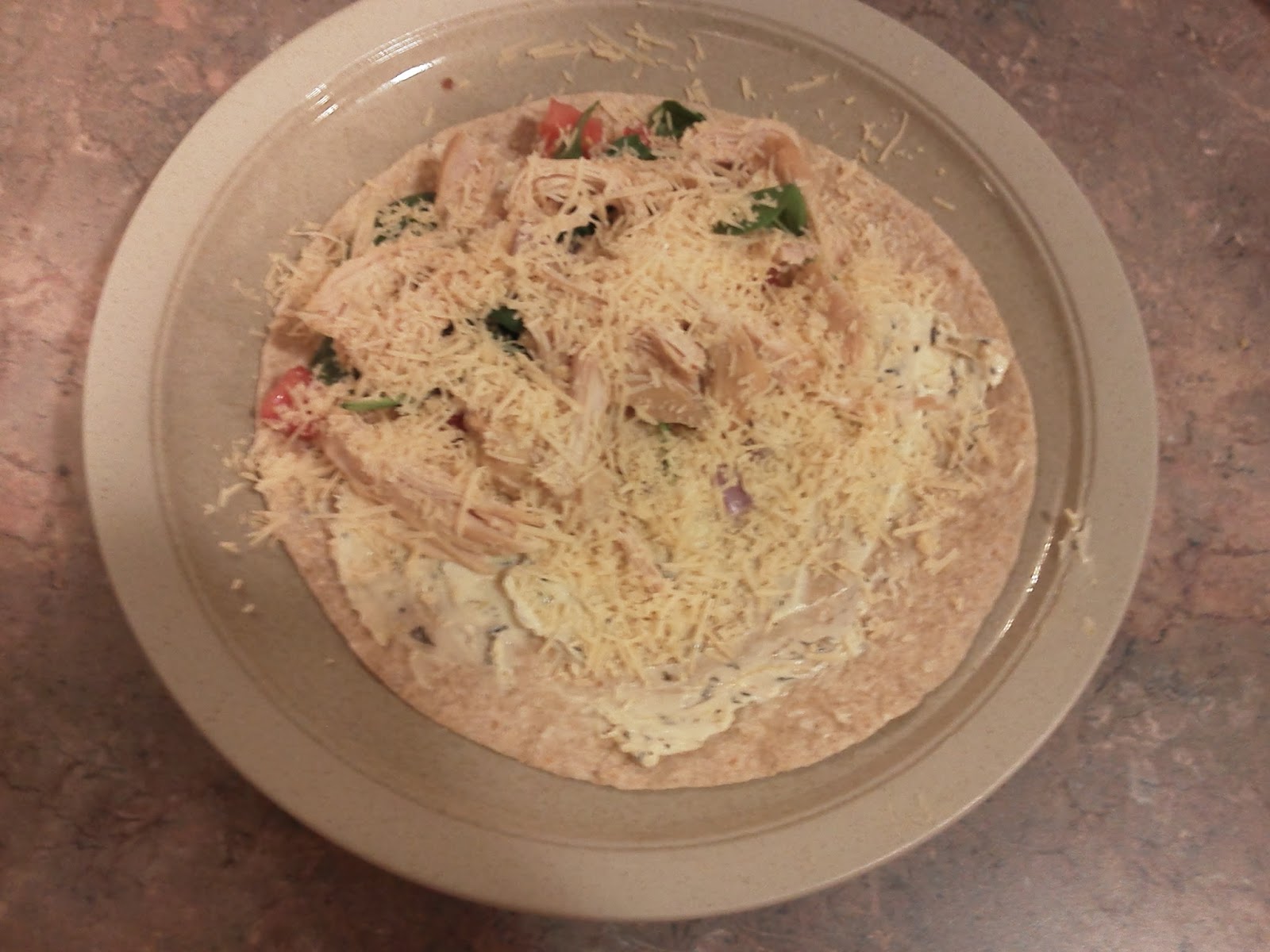 Pocono Pabulum for Mind & Body: Lemon Chicken Quesadillas