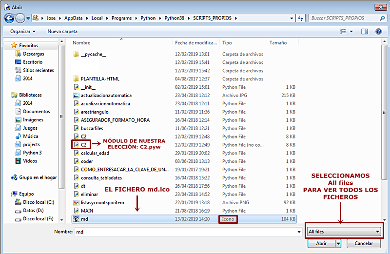 APRENDER A PROGRAMAR CON PYTHON: EJECUTABLES O DISTRIBUIBLES DE MÓDULOS ...