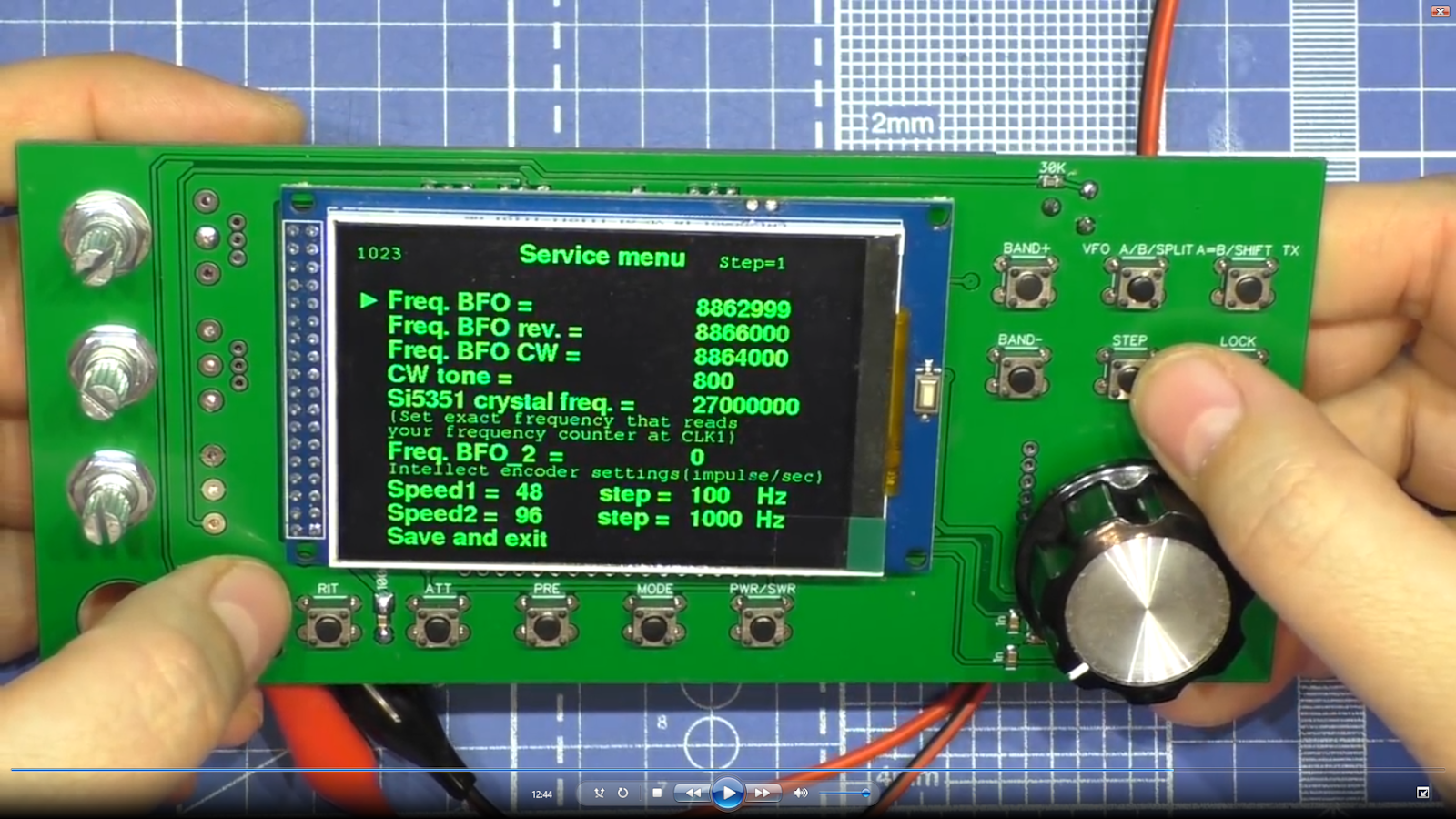 TA3CM: Arduino Mega 2560 + 3.2" TFT LCD + Si5351 ile kapsamlı bir VFO ...