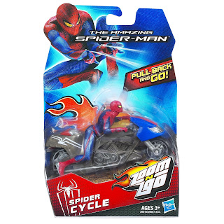 Art Toys Museum: Amazing Spider Man Zoom N Go Cycle Vehicle