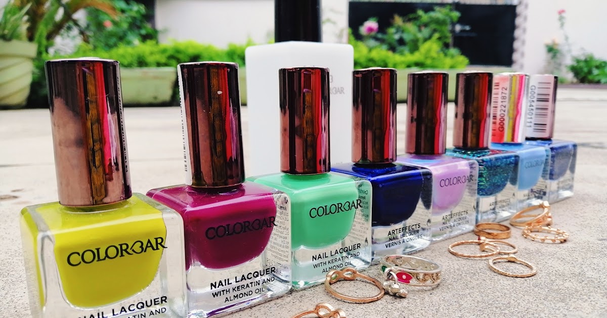 Colorbar Arteffects Nail Lacquer Swatches & Review | New Colorbar Nail ...