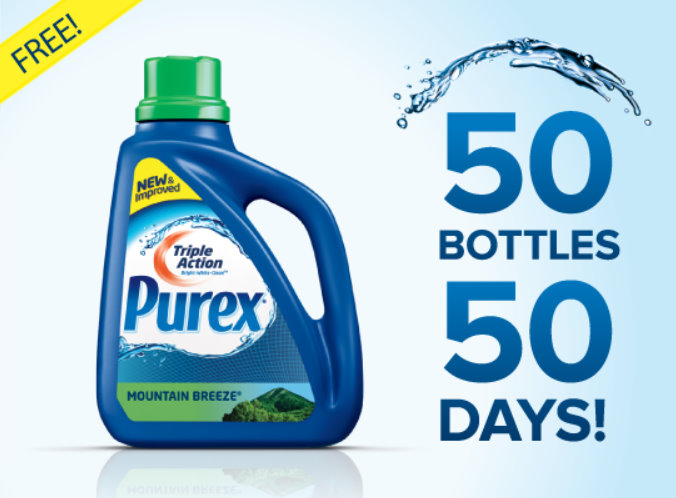 Barbara's Beat: Purex is giving away 50 bottles of Triple Action Purex ...