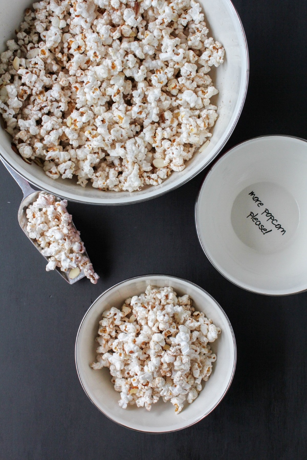 Cinnamon Almond Popcorn
