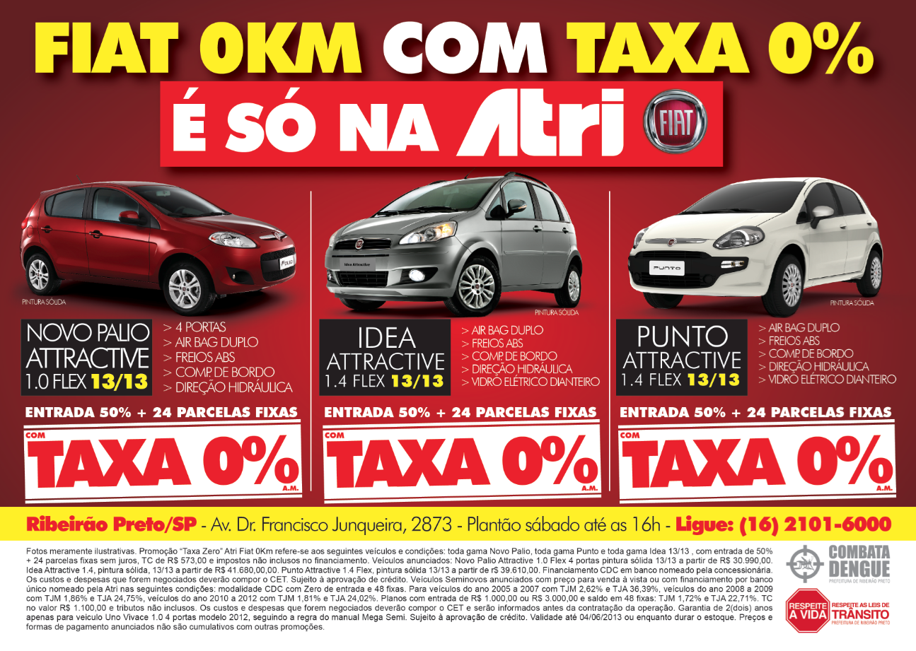 Taxa Zero Fiat - CARINFO