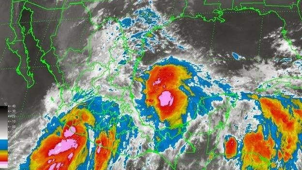 Living Vancouver Canada: Hurricane Ingrid, Tropical Storm Manuel in ...