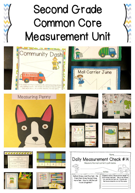 Second Grade Common Core Measurement Unit