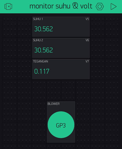 IOT) Monitor 2 Suhu (Temperature) Ds18b20 dan Kendali Relay via Internet ONLINE Aplikasi Blynk ...