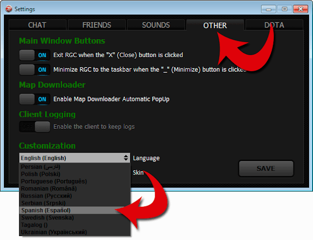 Como instalar y configurar tu RGC (Ranked Gaming Client) | DotA Allstars