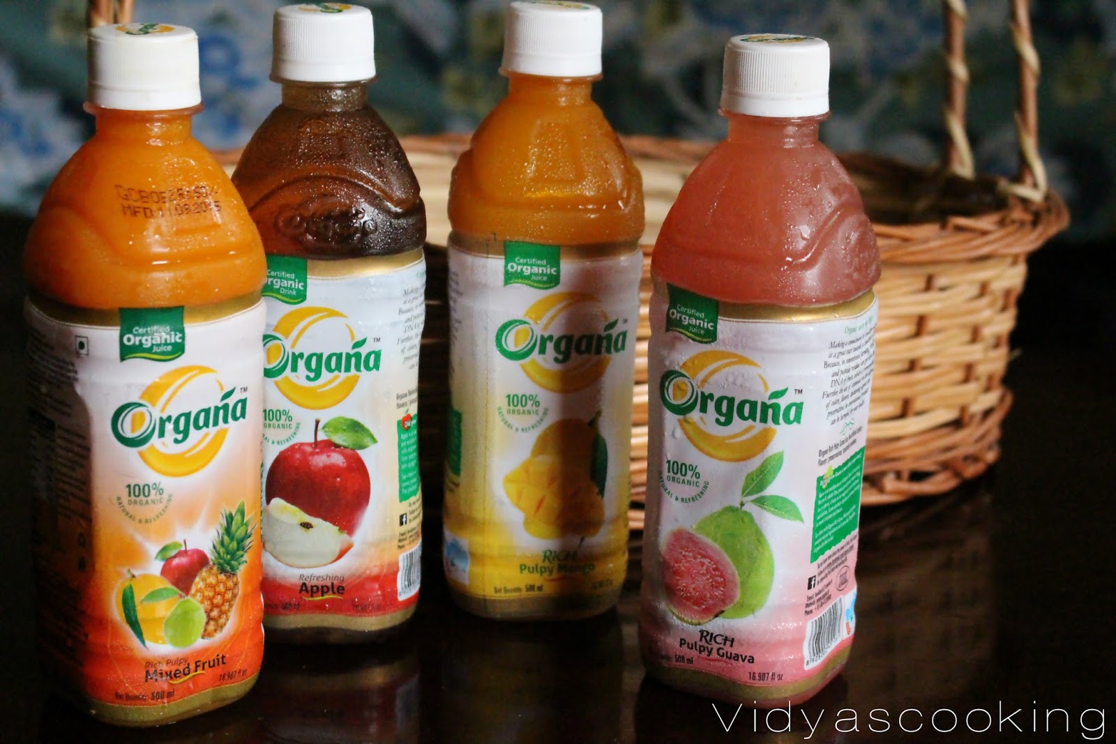 Review - 100% Organic Pulpy Fruit Juice From Organa