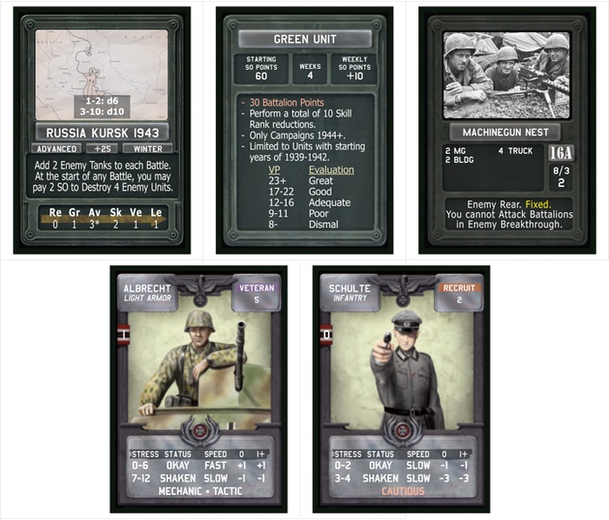 Tiger Leader: The World War II Ground Combat Solitaire Strategy Game ...