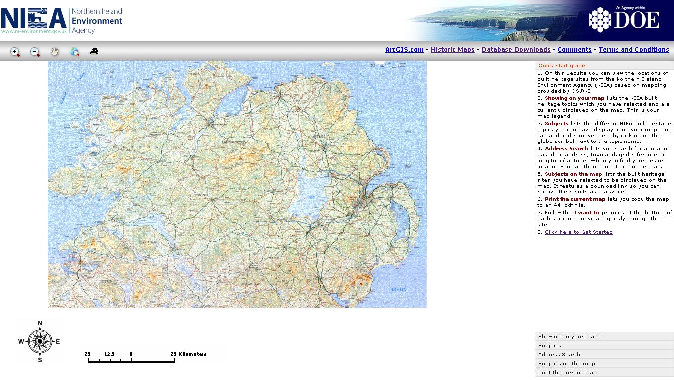 The GENES Blog: Historic Northern Irish OS maps on NI Environment ...