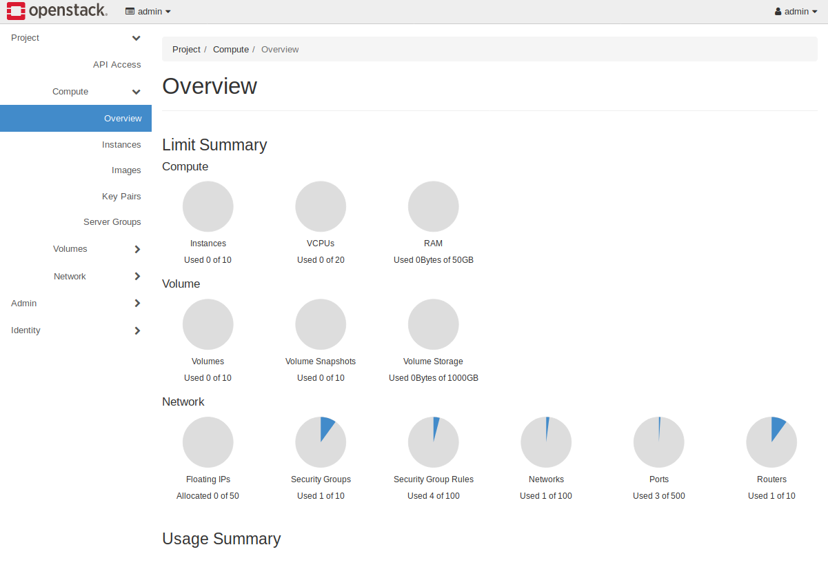 Launch Instance in OpenStack