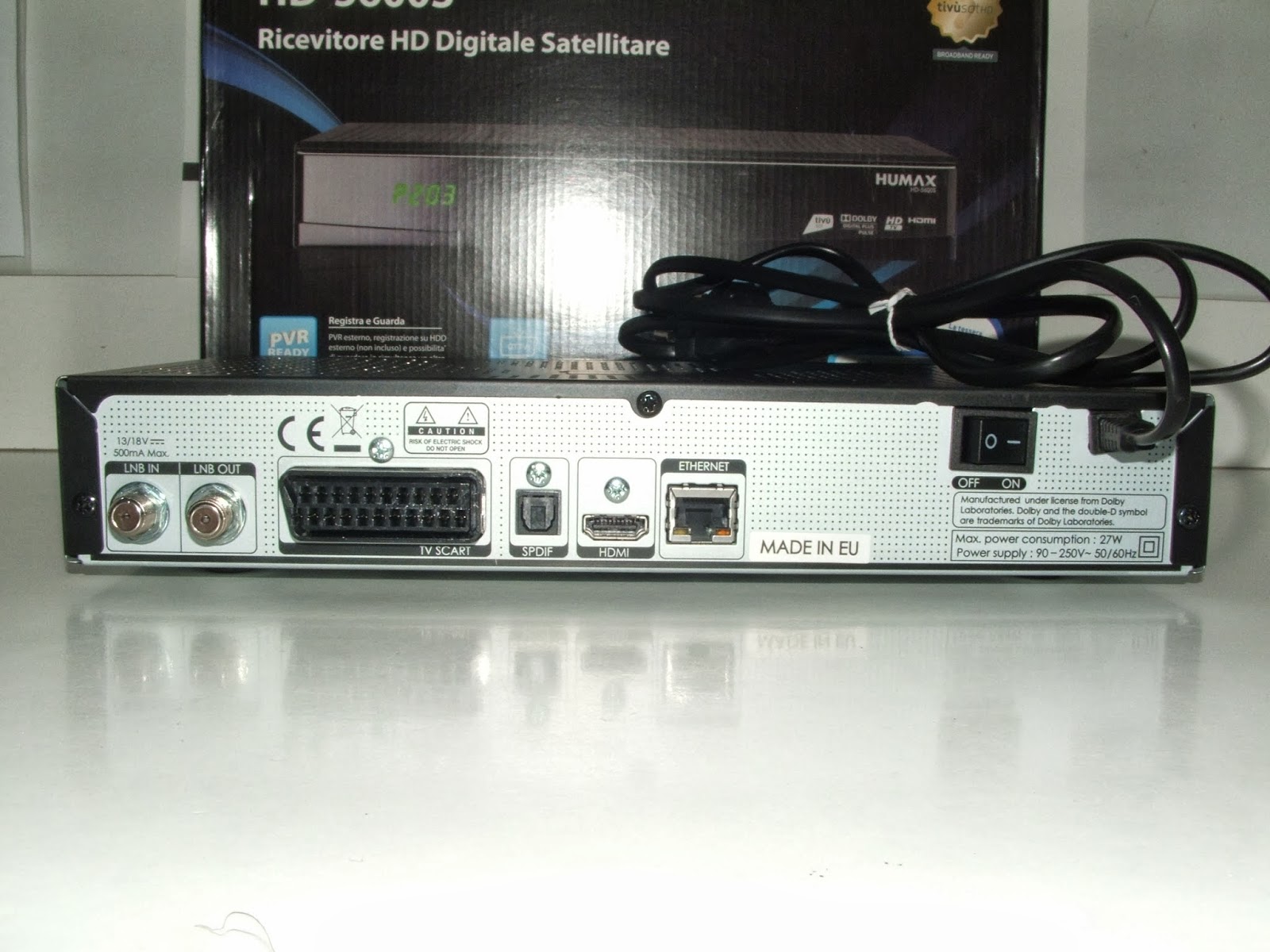 RECENSIONE: Decoder TivùSat Humax HD-5400S/5600S | Sezze Digitale