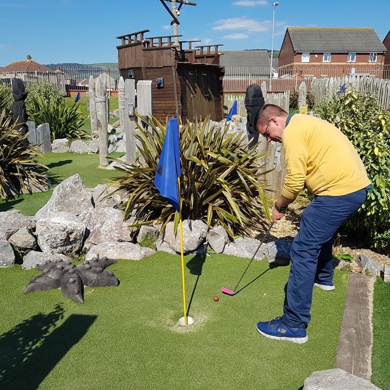 The Ham and Egger Files: Pirate Cove Adventure Golf course in Aberavon ...