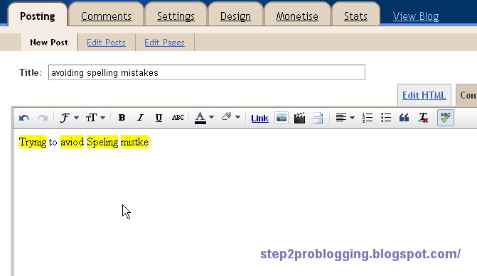 [How to ] Avoid Spelling mistake in your Blog articles ~ Best Tool ...
