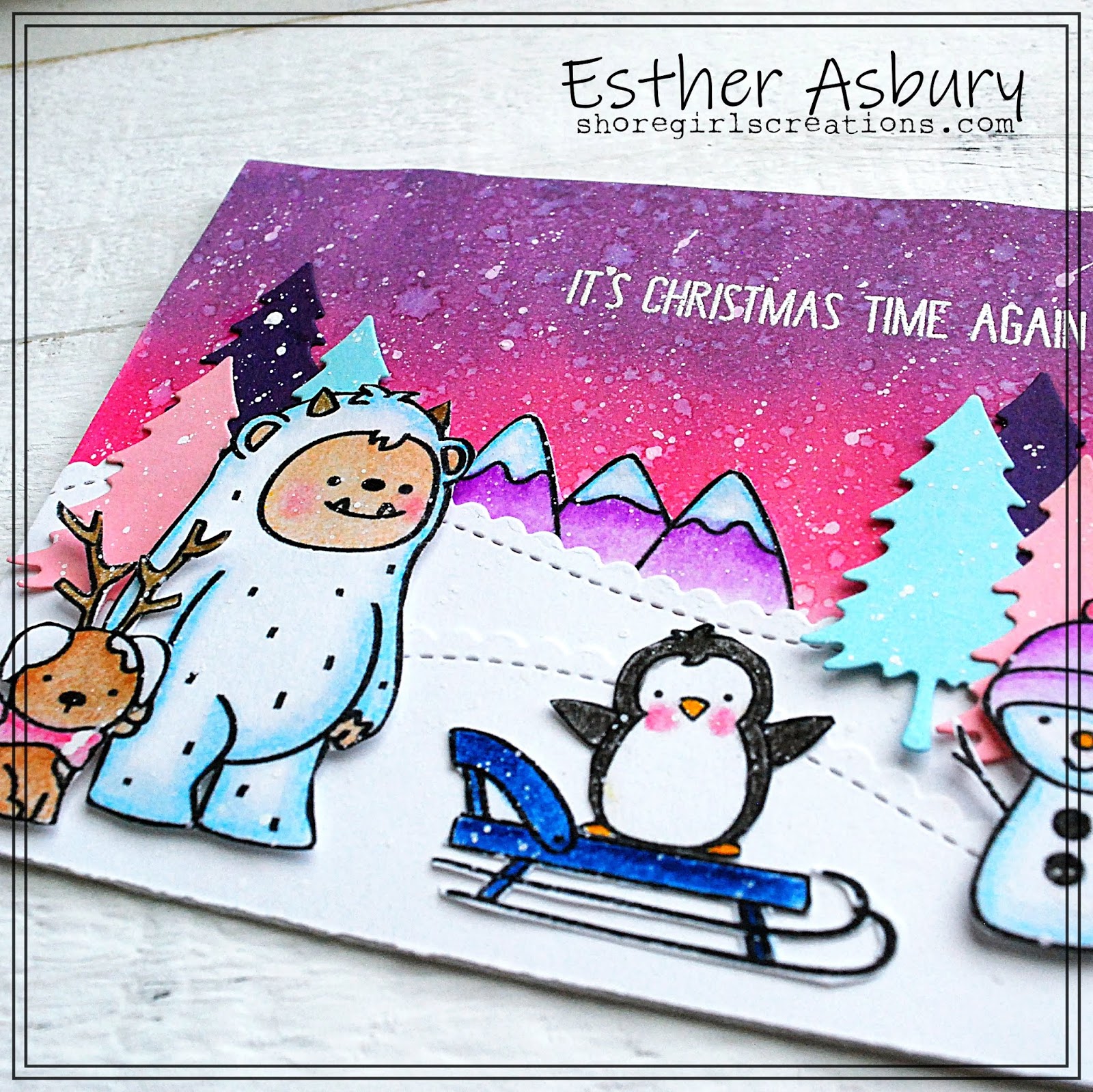 Shoregirl's Creations: Yeti Christmas