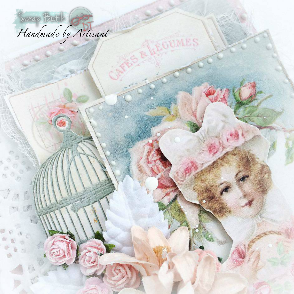 Artisant: "French Romance" card + tutorial