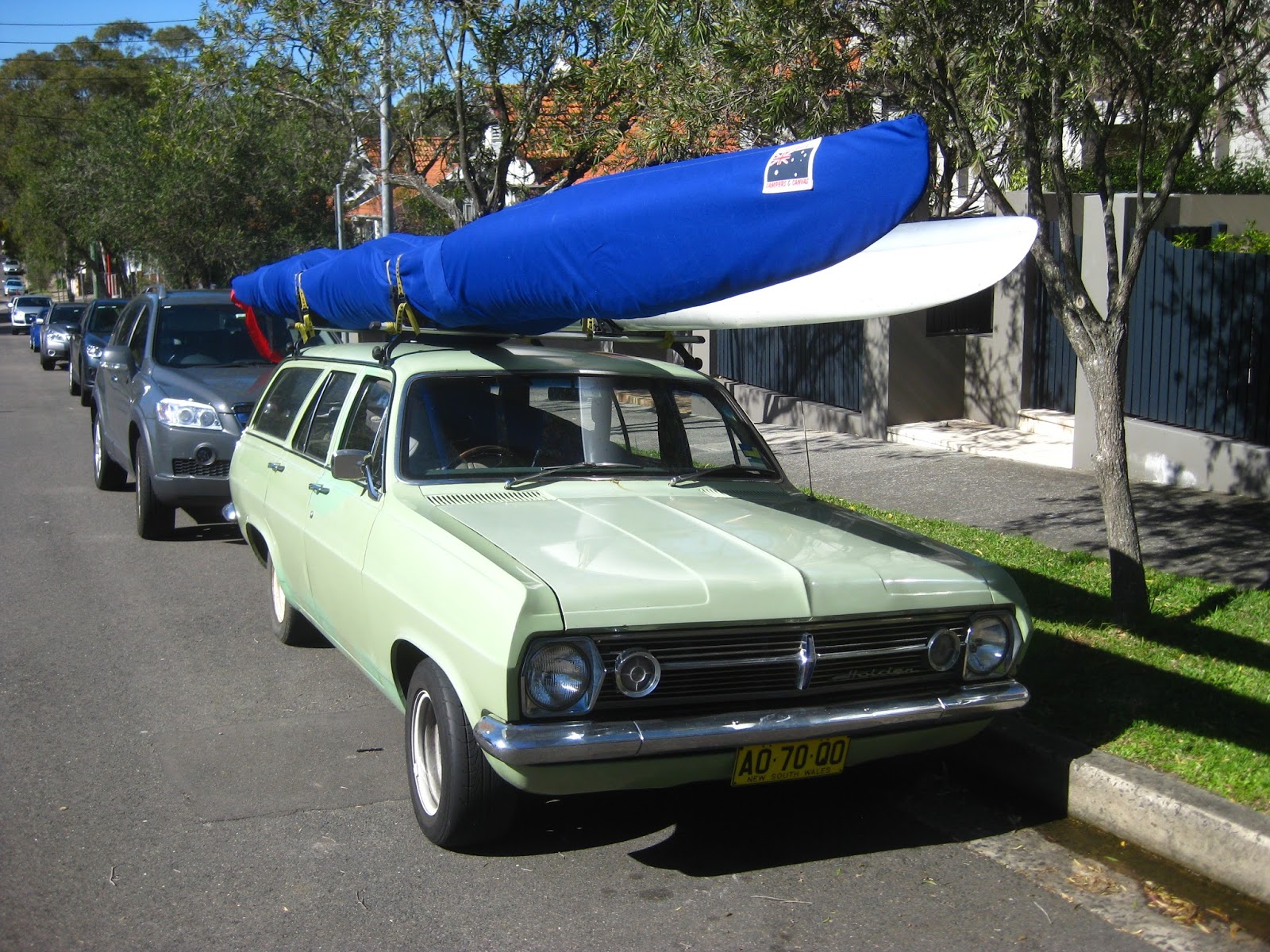 Aussie Old Parked Cars: 1966 Holden HR Standard Station Sedan