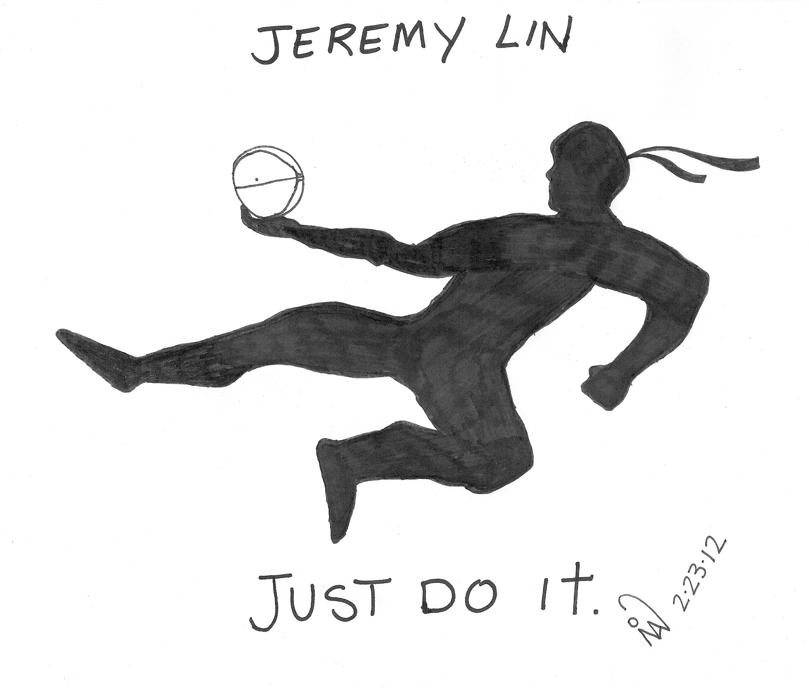 Ivan's Warped Mind : Jeremy Lin's New Logo.