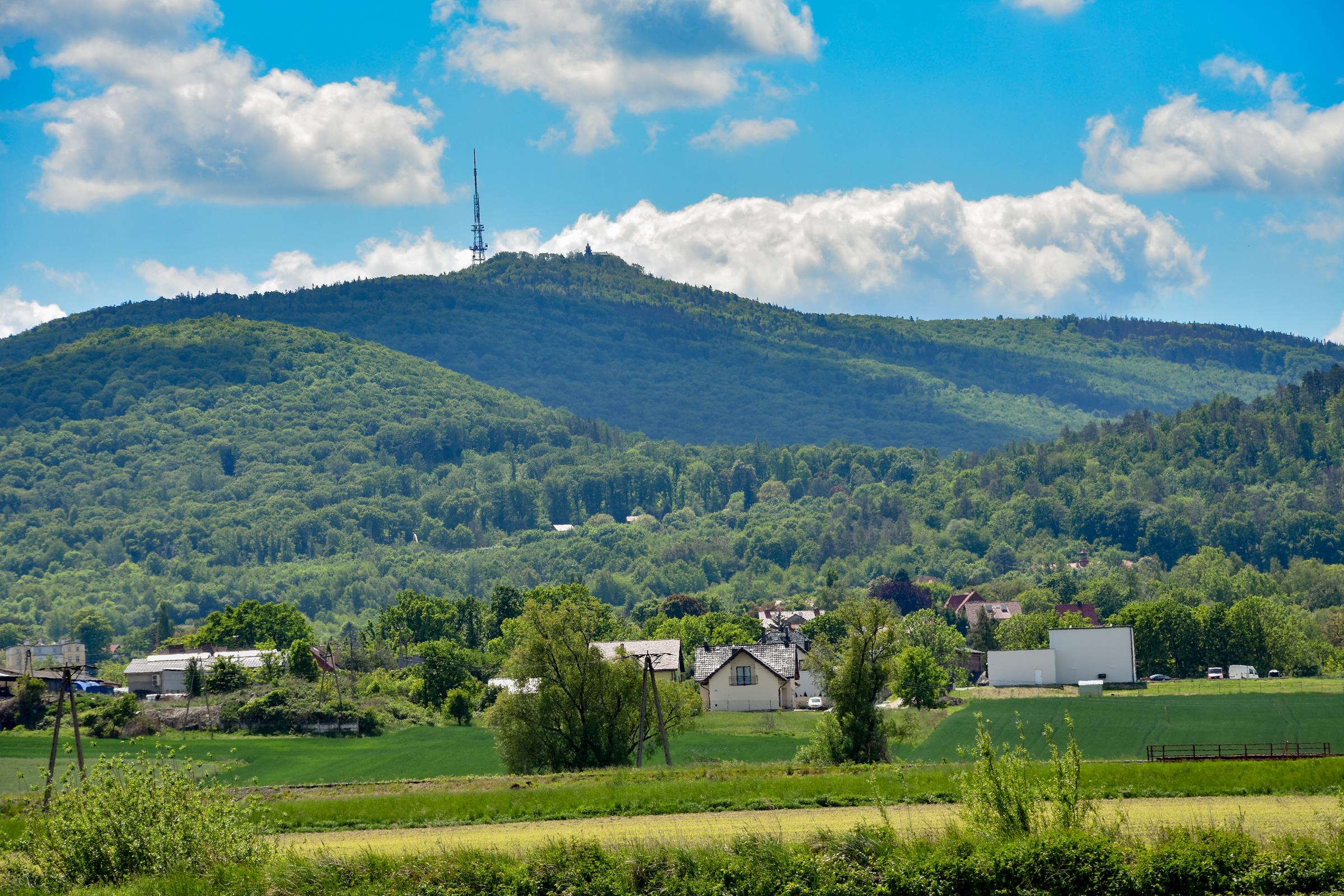 Góry Opawskie: Ślęża - góra Pogan