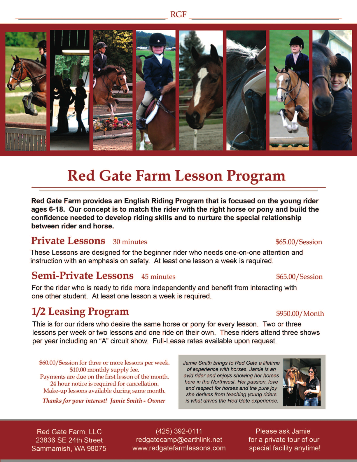 Red Gate Farm Day Camp: Red Gate Farm English Lesson Program ...