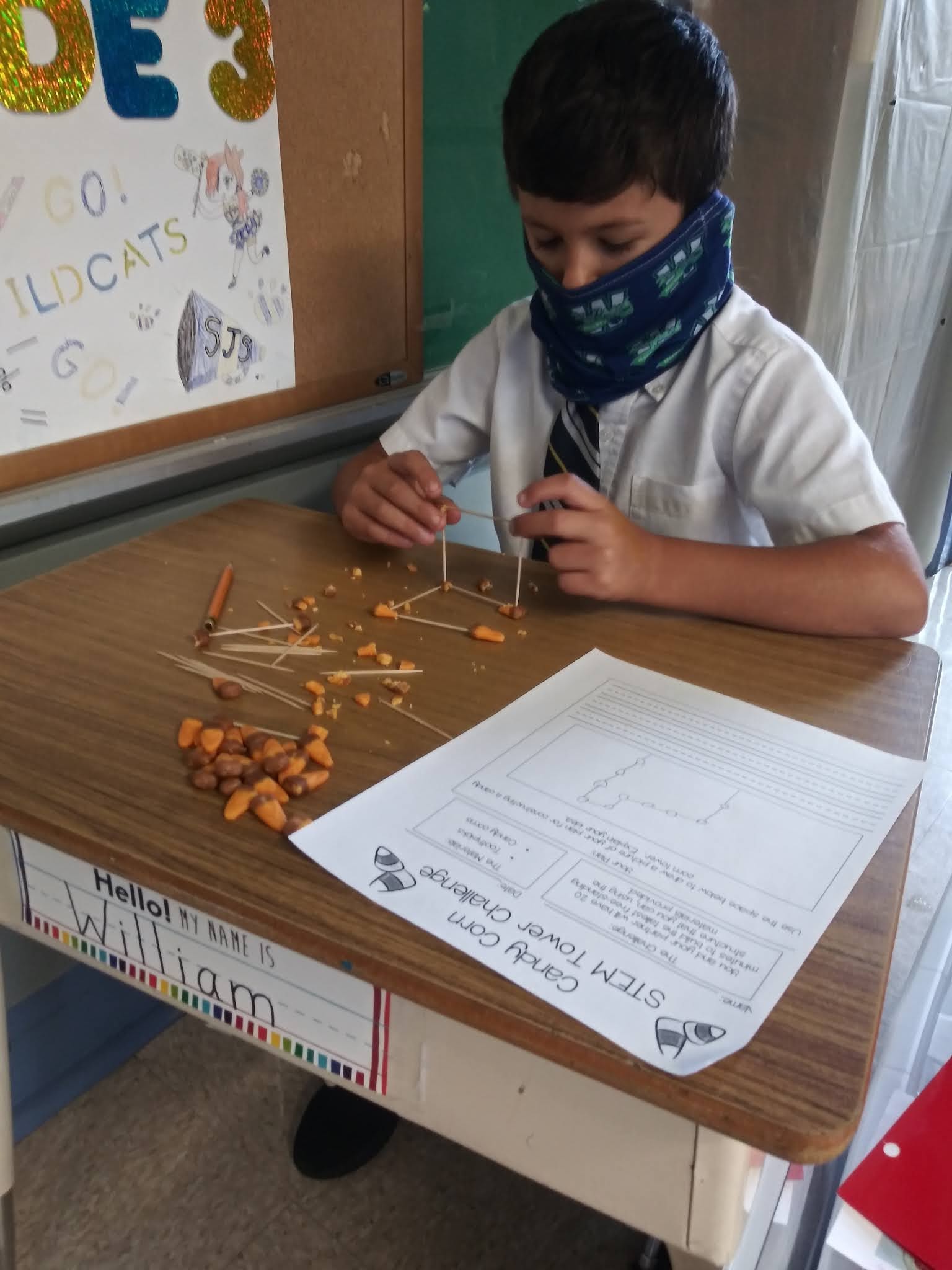 Terrific Third Graders: Grandparents' Day 2020 - Candy Corn STEM Tower ...