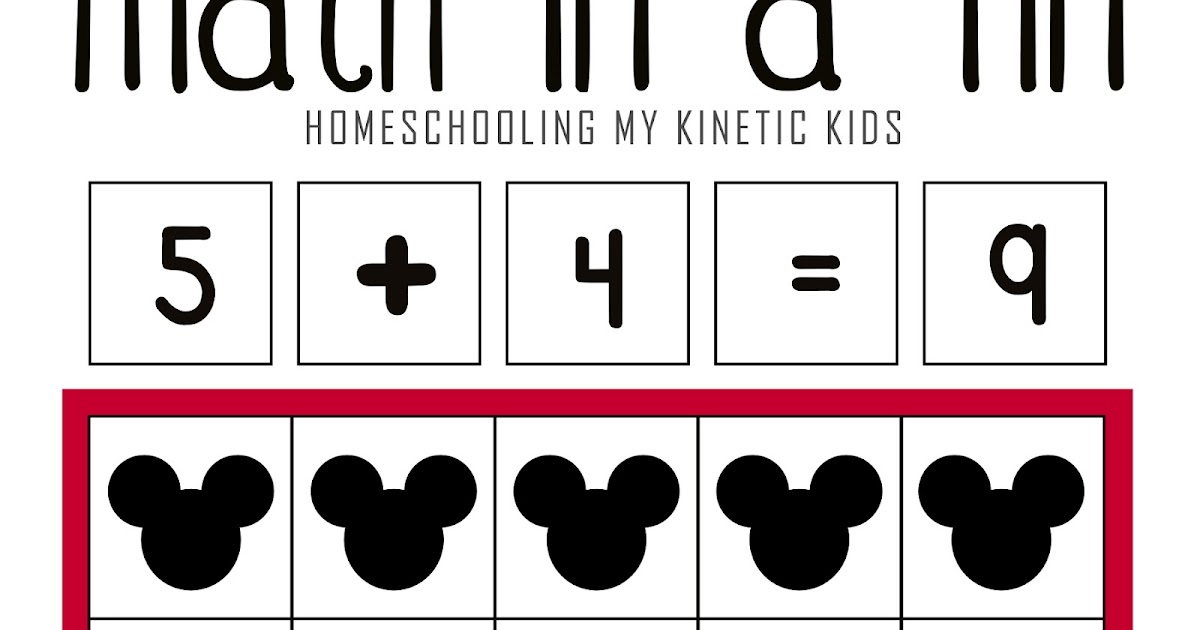 Mickey Mouse Math