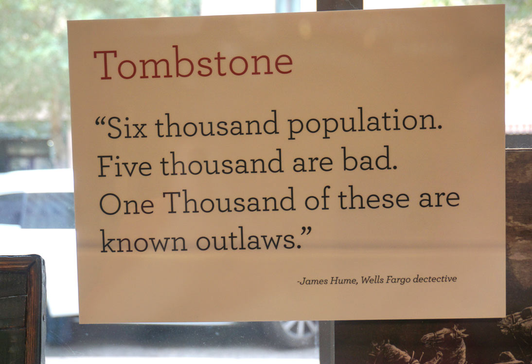 Taken For Granted: Tombstone Sign