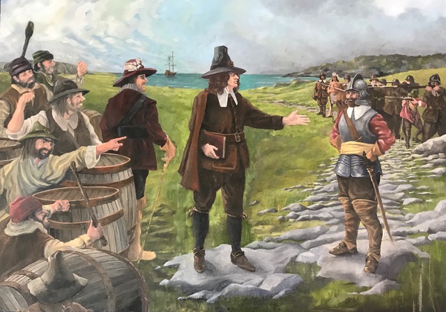 Roger Conant 400: 35. Unsettling statues: why a painting was chosen for ...