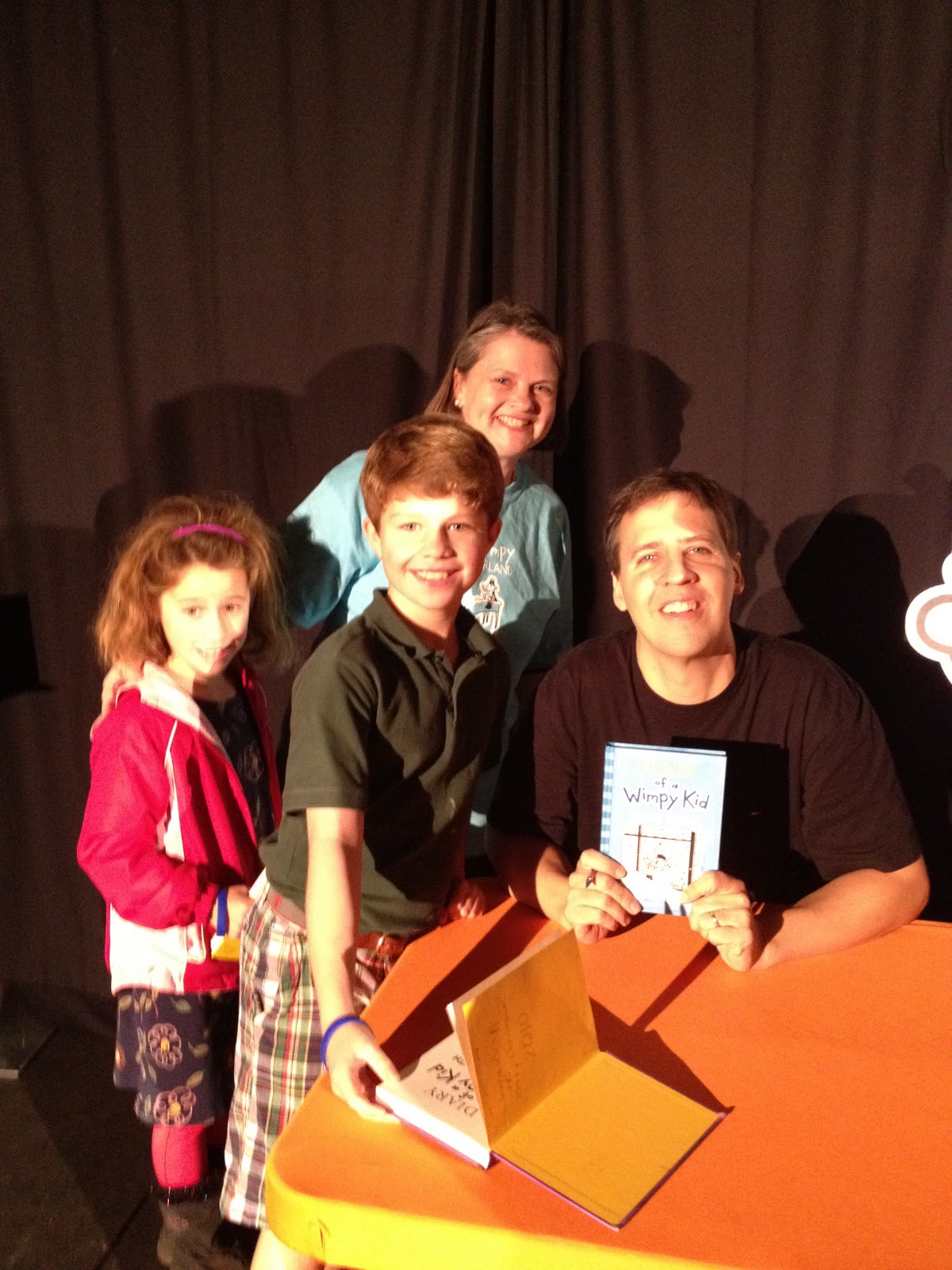 The Open Book: Jeff Kinney's Cabin Fever tour stop in Richmond, Virginia