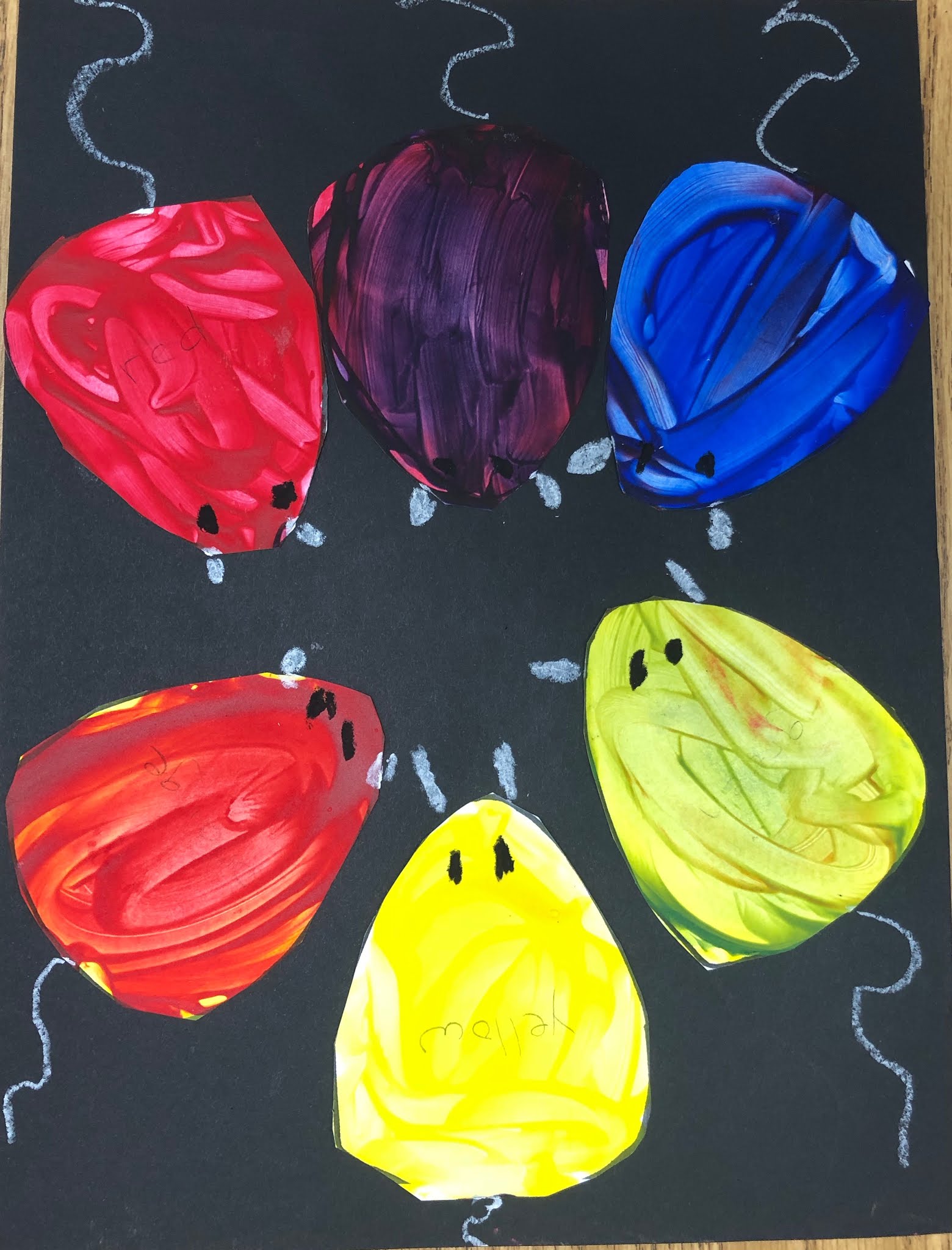 Mrs. Harris' art room: Mouse paint kindergarten finger painting lesson