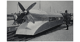 Rail-zeppelin: Train with propeller and airplane engine - The ...