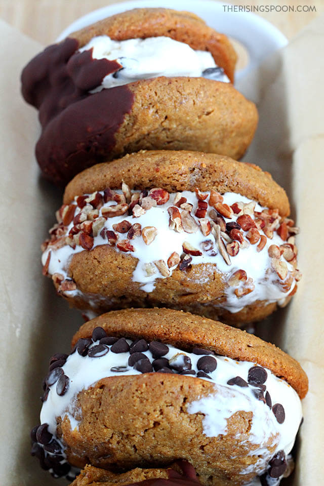 Ice Cream Cookie Sandwiches | The Rising Spoon