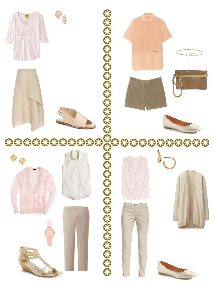 A Warm Summer Common Wardrobe, with Seashell Accents | The Vivienne ...