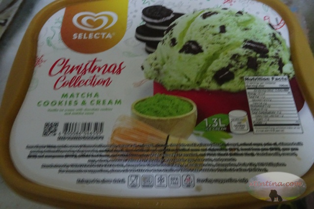 Selecta's Matcha Cookies and Cream Ice Cream (Christmas Collection ...