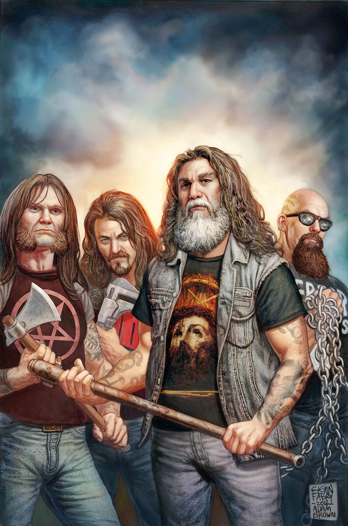 Quadrinhos: Slayer – Repentless, de Jon Schnepp e Guiu Vilanova (2020 ...