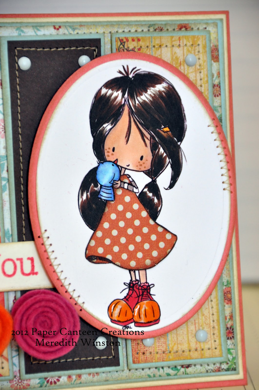 Paper Canteen Creations: Tiddly Inks - Thank You