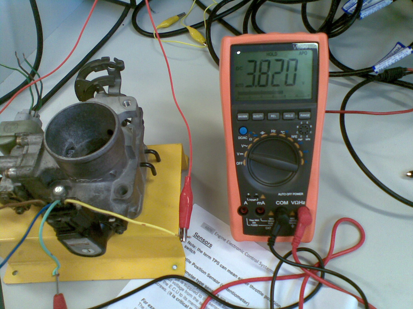 TTEC 4826 - Engine Electronic Control System: Throttle Position sensor