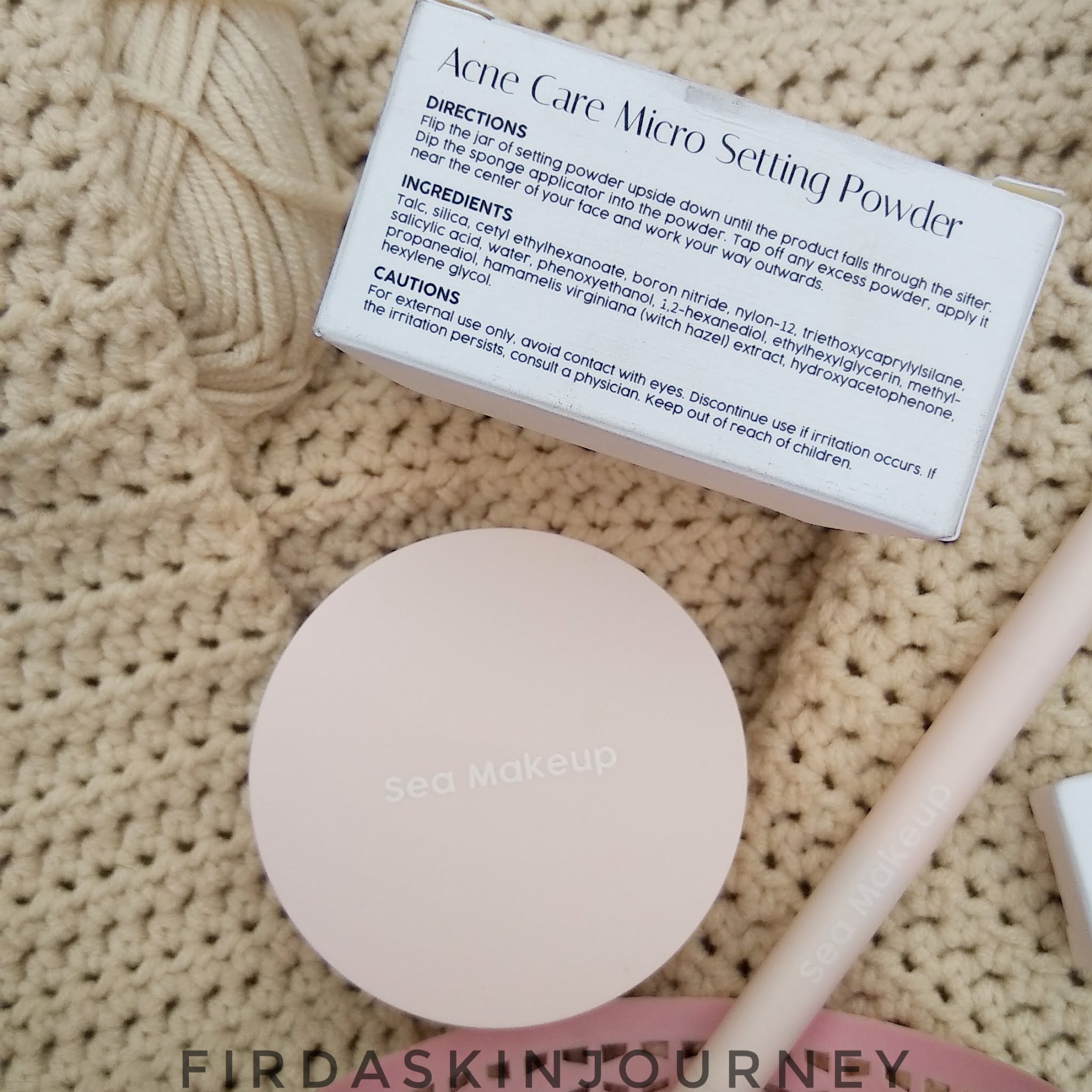 Review: Makeup Untuk Kulit Acne Prone Dari Sea Makeup - Firda Skin Journey