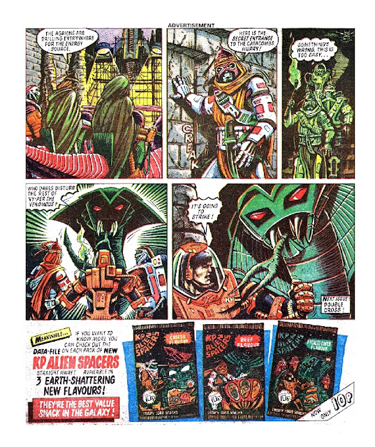 STARLOGGED - GEEK MEDIA AGAIN: 1984: KP ALIEN SPACERS ADVERT - PART ...