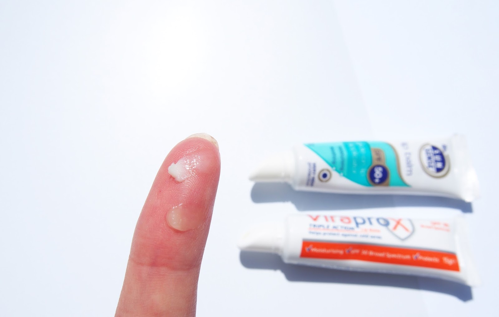 Lily not Louise: High SPF Lip Balms: Sunsense and ViraproX