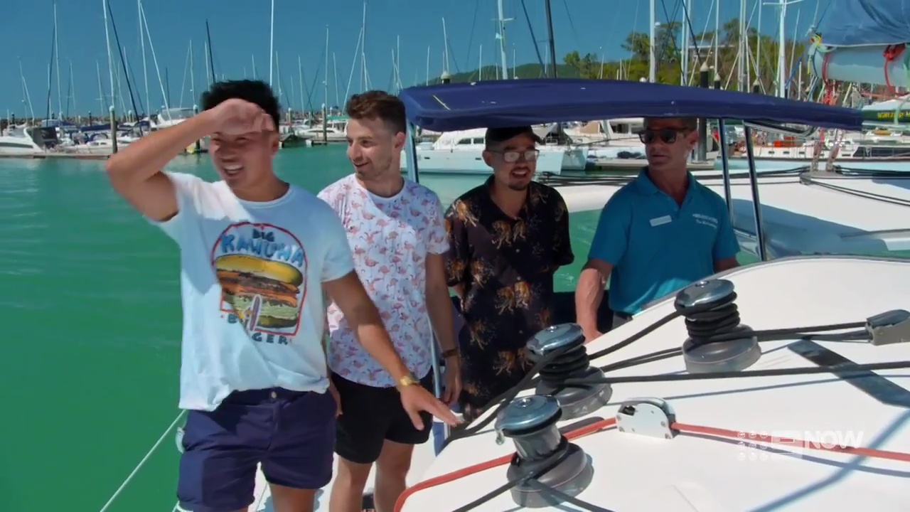 ausCAPS: Kev, Dorian & Teng nude in Travel Guides 4-03 "Whitsundays"