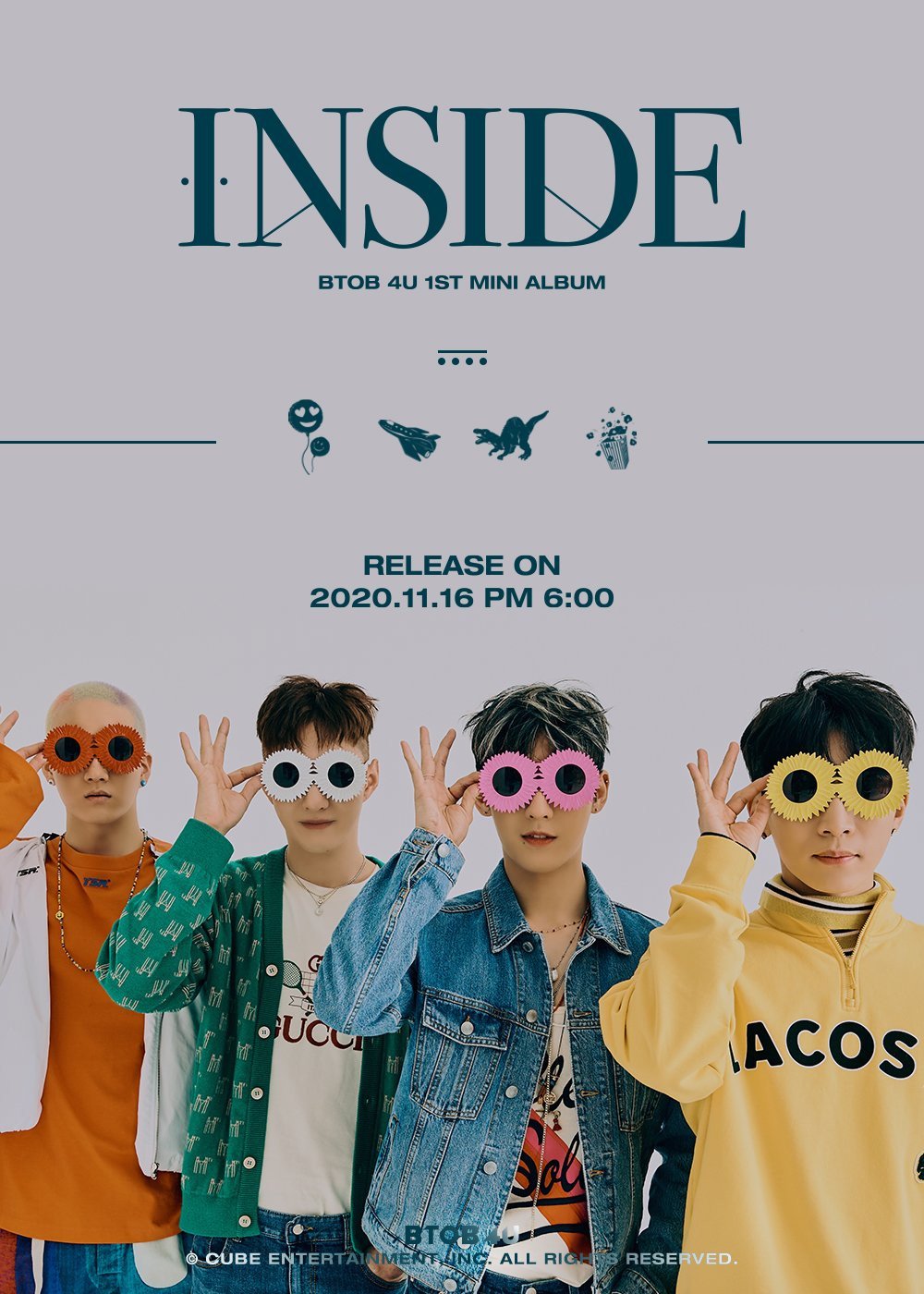 BTOB 4U - INSIDE ( 1st Mini Album )