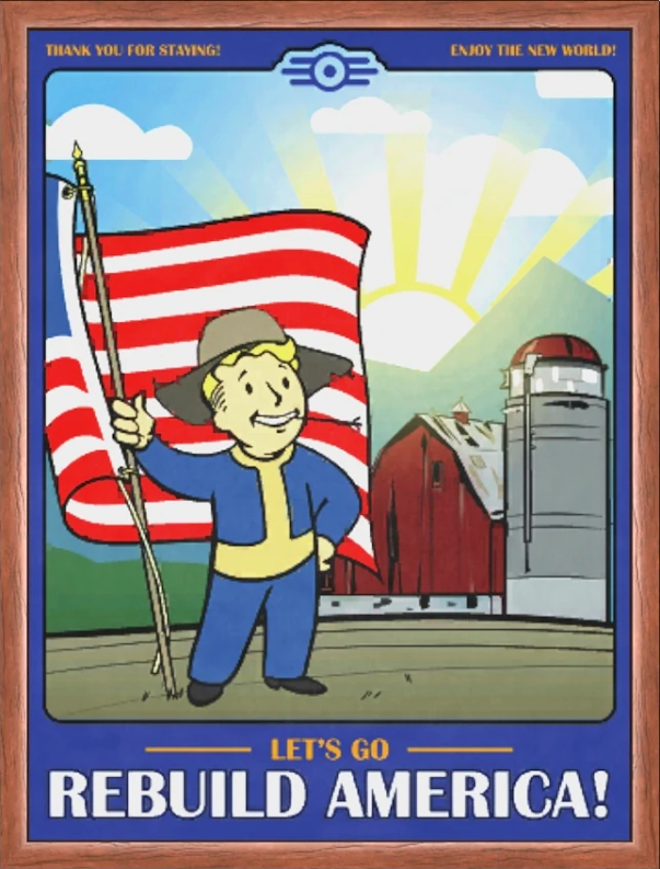 Seduced by the New...: Fallout 76 Poster Art