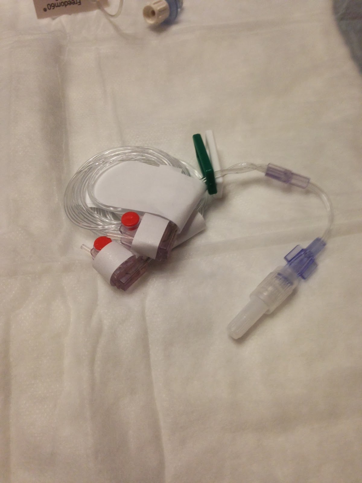 Sarah's Journey to Wellness: 12-10-2013 Sarah's Third Infusion