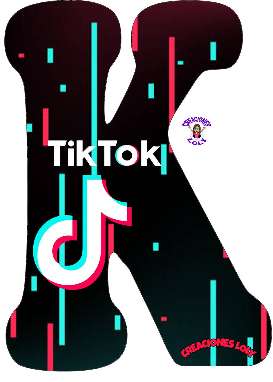 Creaciones Loly: Abecedario Tik Tok